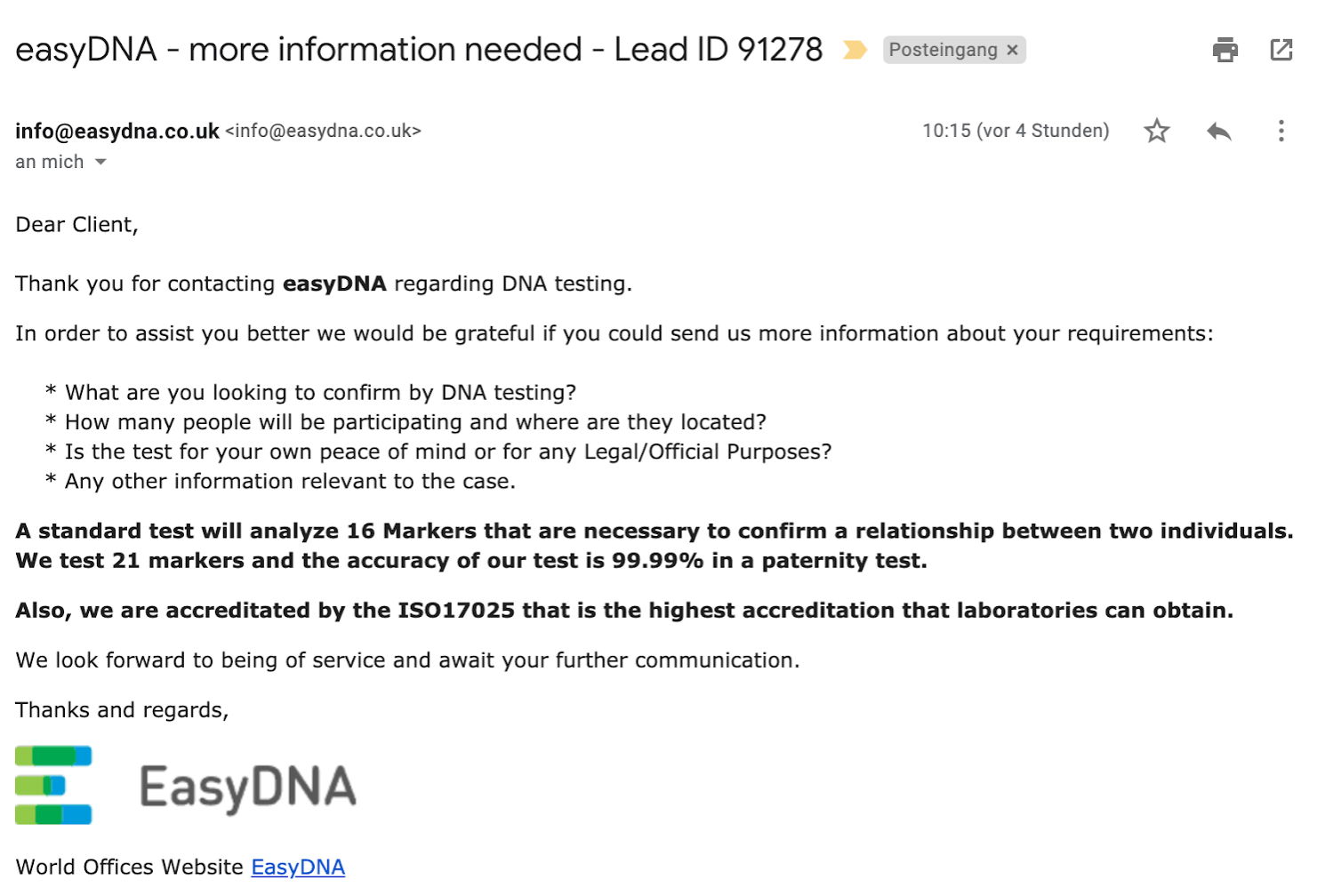 EasyDNA 2021 Review - Too Easy to Overlook?